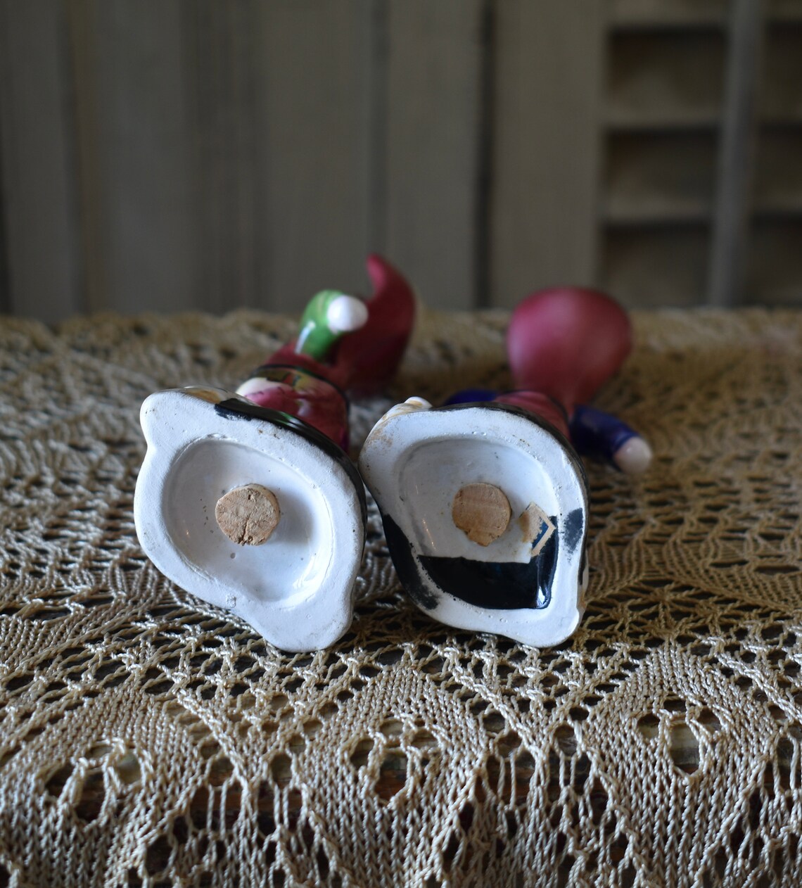 Vintage Anthropomorphic Fork & Spoon Salt and Pepper Shakers, Made in ...