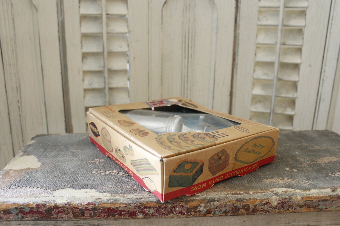 Vintage Mirro Decorating Set 1950's Kitchen Baking | Etsy