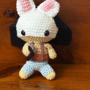 Crocheted Huntress Plush, Handmade DBD Fan Art - Etsy