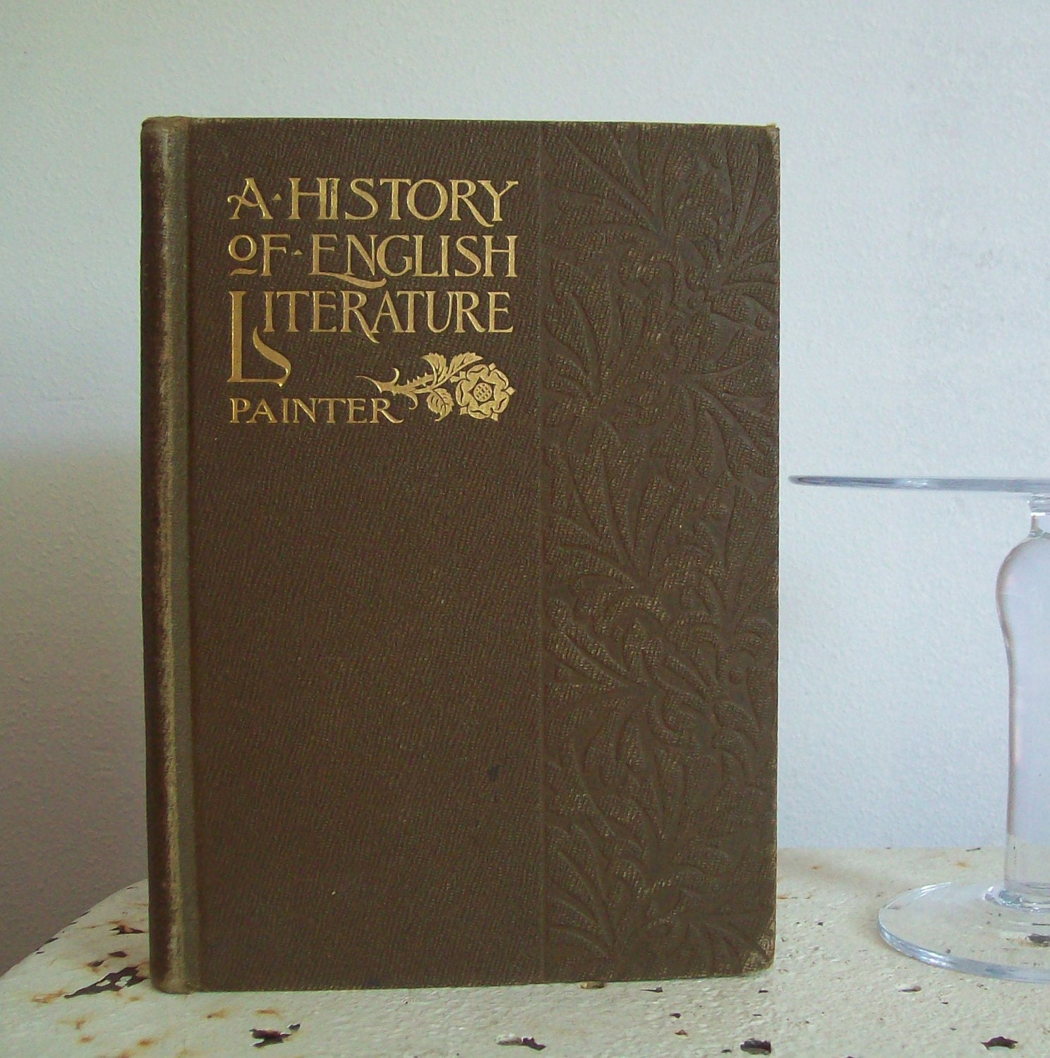 Antique Book A History of English Literature 1899 Hardcover 697 Pages ...
