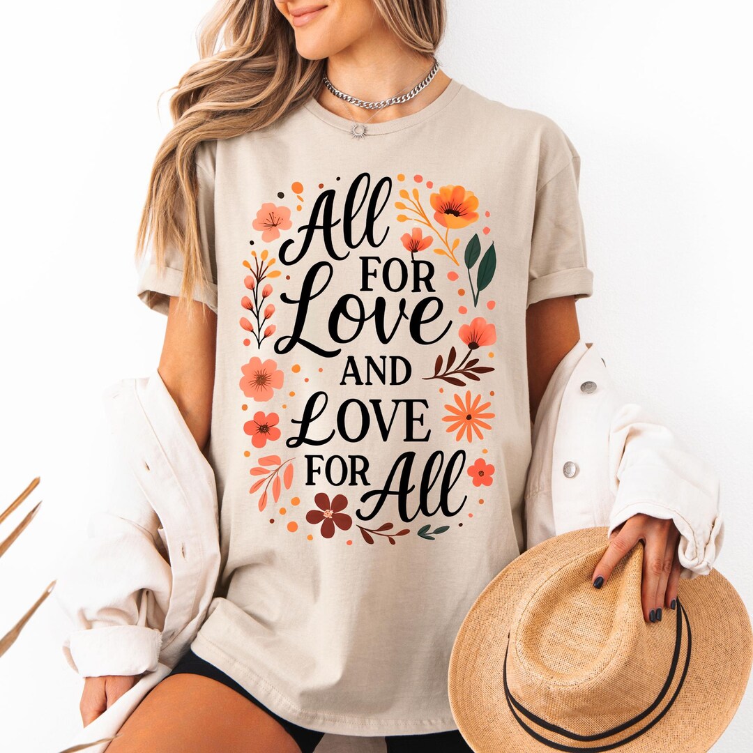 All for Love LGBTQ Pride Shirt - Etsy