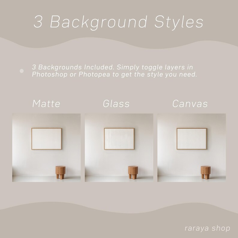 15 Horizontal Frame Mockups Bundle PSD DIN A Landscape Single Frames ...