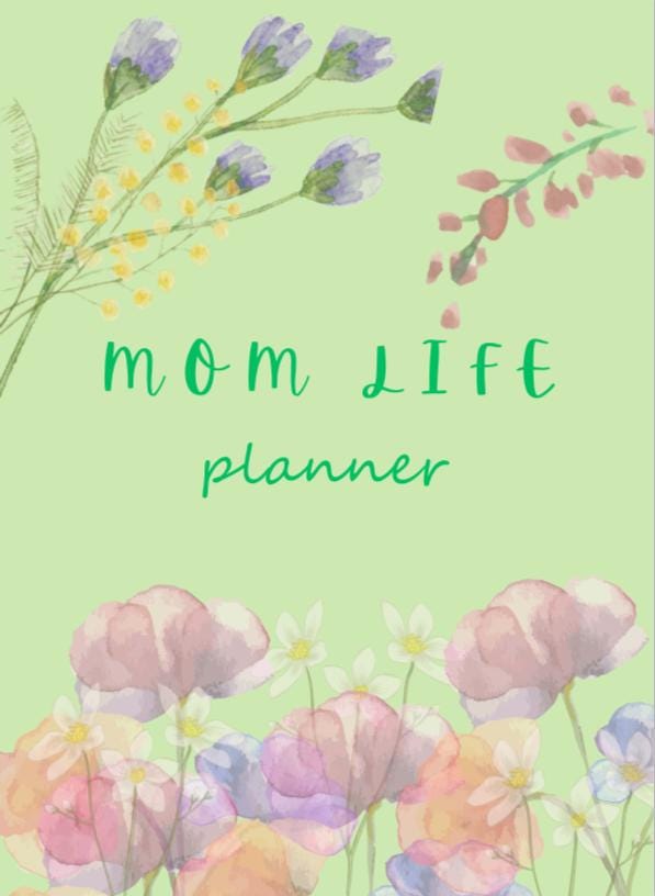 Digital Mom Life Planner With Kids Chores, Meal Planning, Budgeting ...