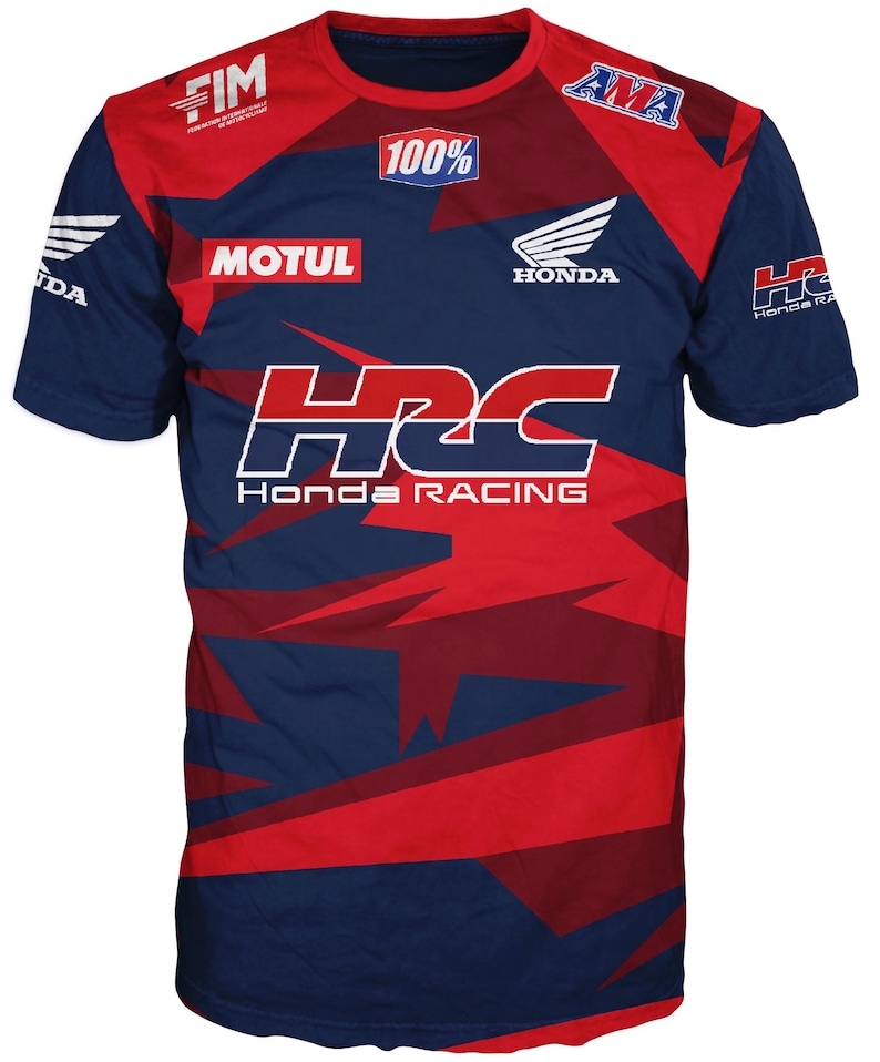 Honda Racing T-shirt - Etsy