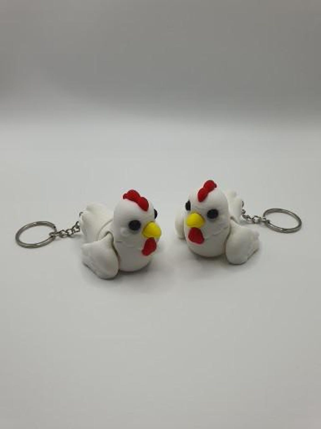 Articulating Flexi Chicken Keychain - Fidget Toy, ADHD, Autism - Etsy