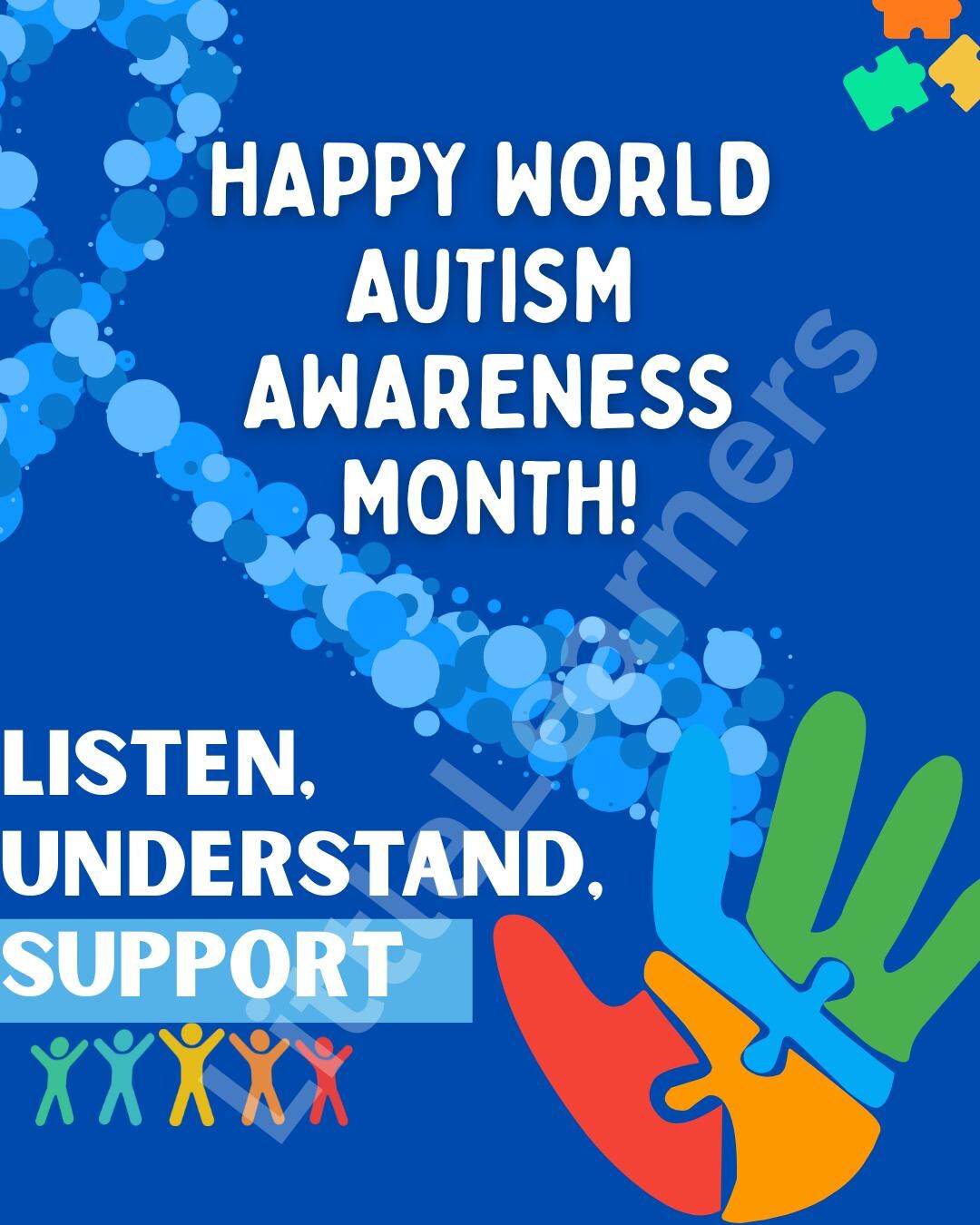 World Autism Awareness Month Poster- Digital Download - Etsy