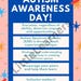 Autism Awareness & Inclusion Poster – Celebrate Neurodiversity! - Etsy