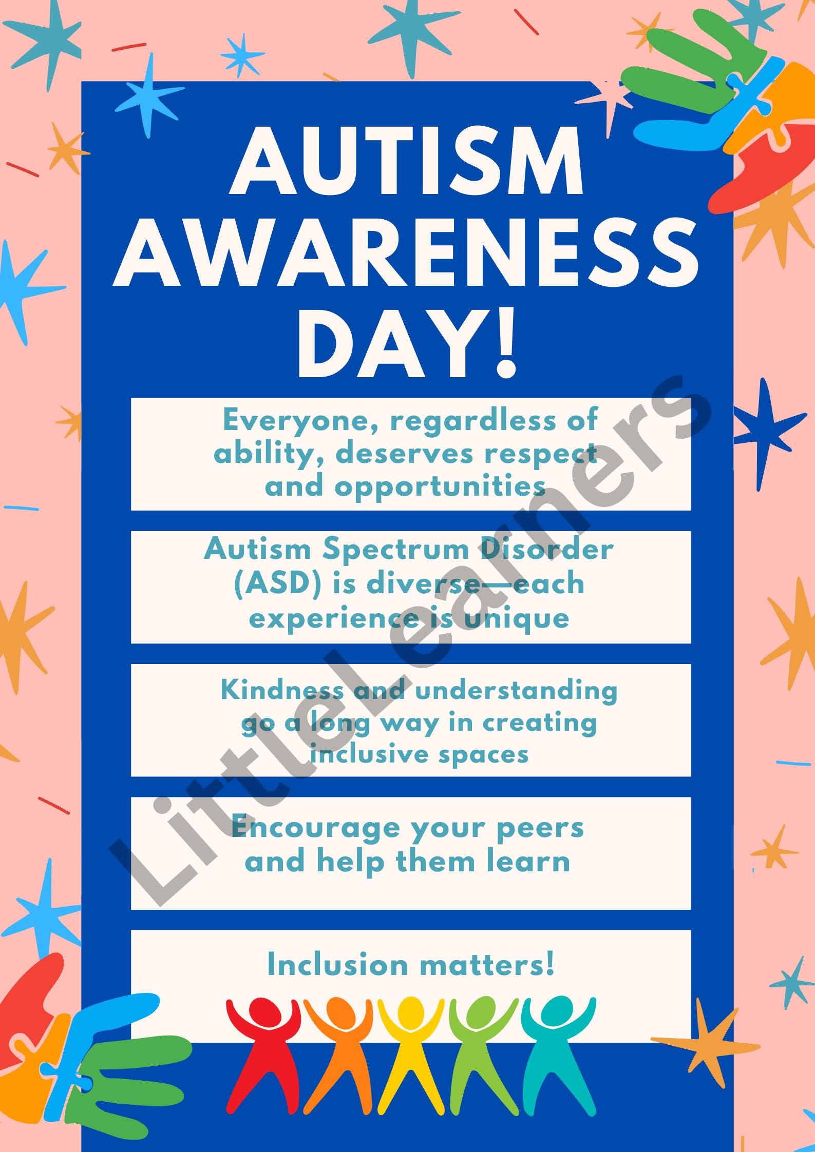 Autism Awareness & Inclusion Poster – Celebrate Neurodiversity! - Etsy