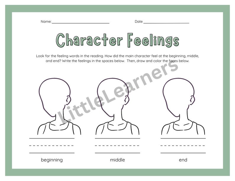 Special Education Emotions and Feelings Bundle - Etsy