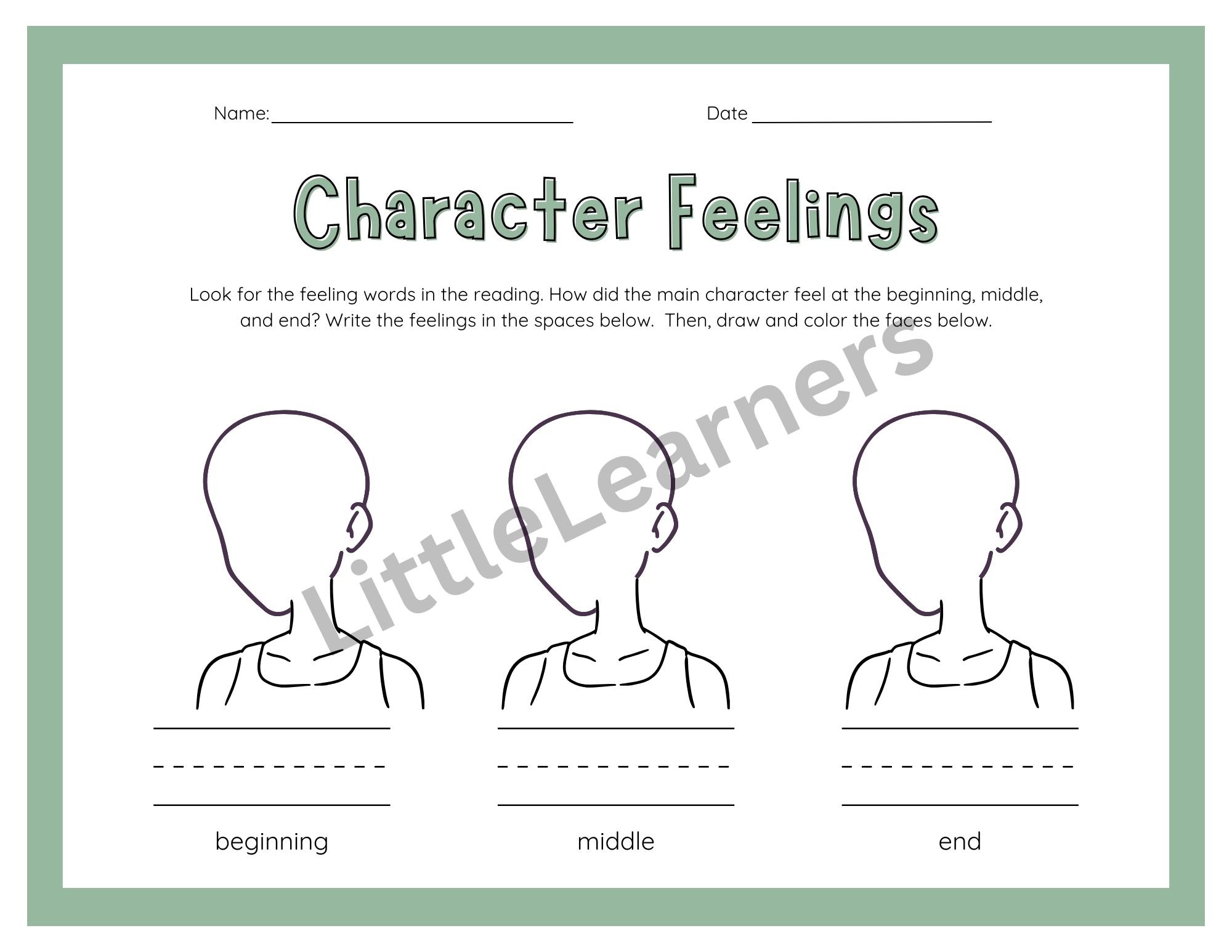 Special Education Emotions and Feelings Bundle - Etsy