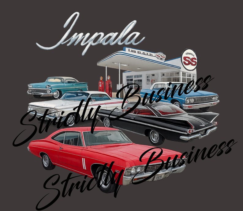 Impala Classics / PNG T-shirt Design / Digital Download - Etsy