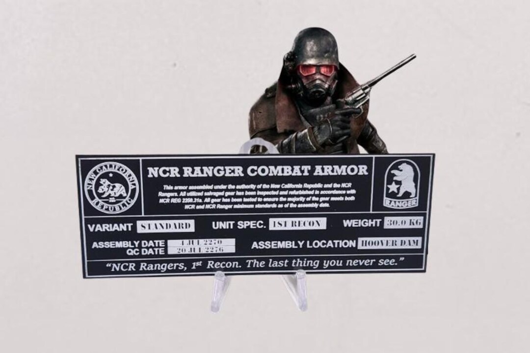 NCR Ranger Display Plaque | Aluminum - Etsy