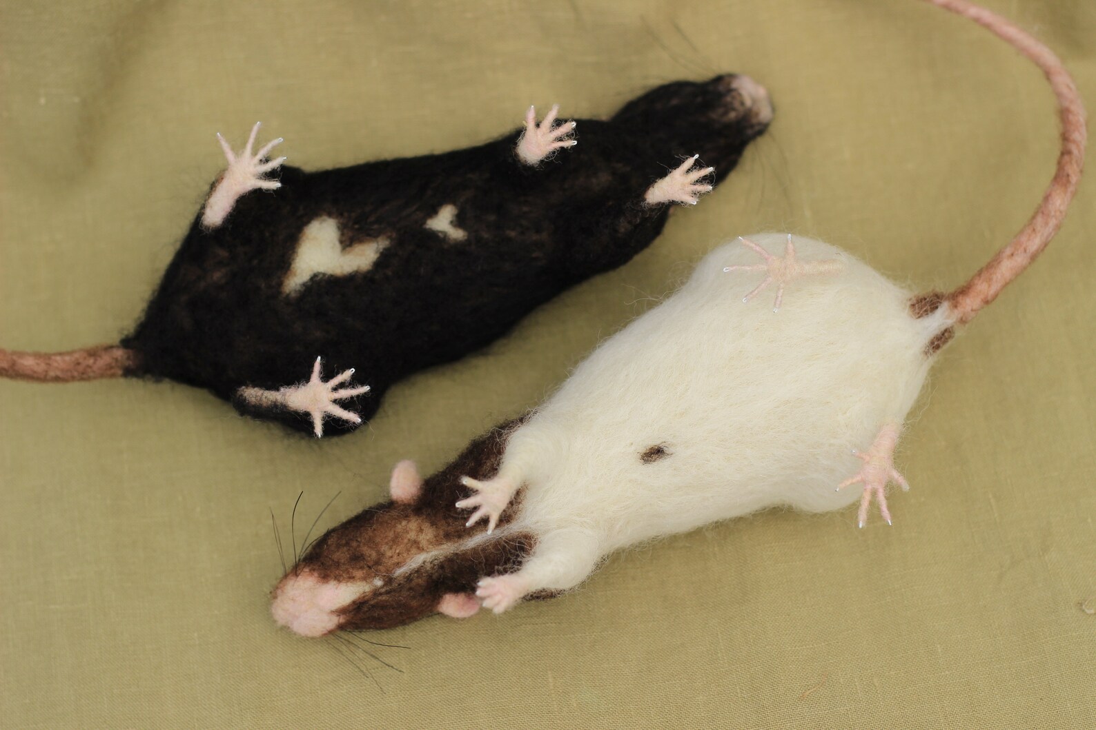 Custom Needle Felted Rat Made From Your Pictures Taking | Etsy