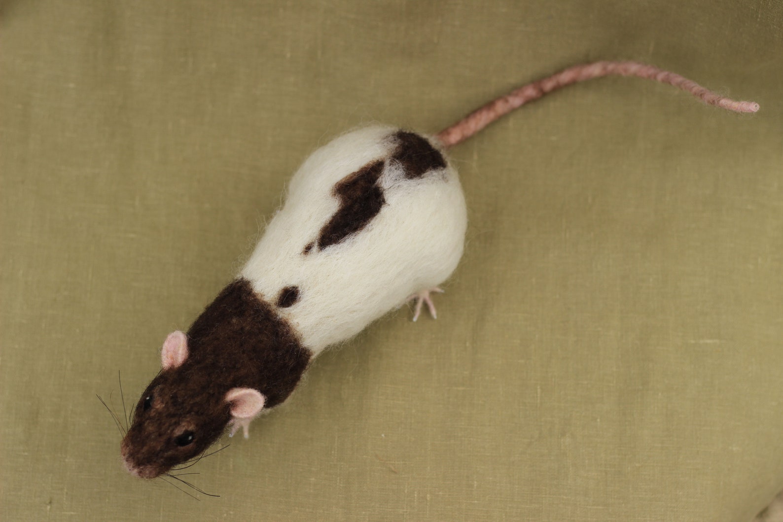 Custom Needle Felted Rat Made From Your Pictures Taking | Etsy