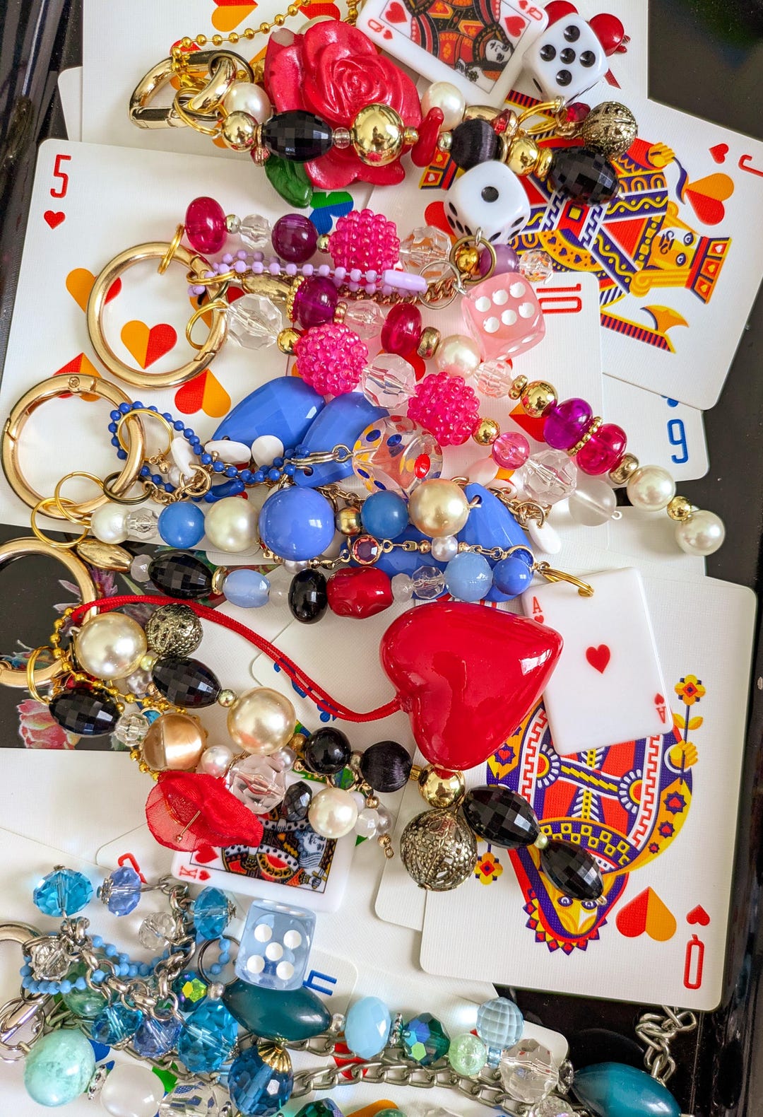 Upcycled Dopamine Bag Charms (aka Junk Chains) – One-of-a-kind ...