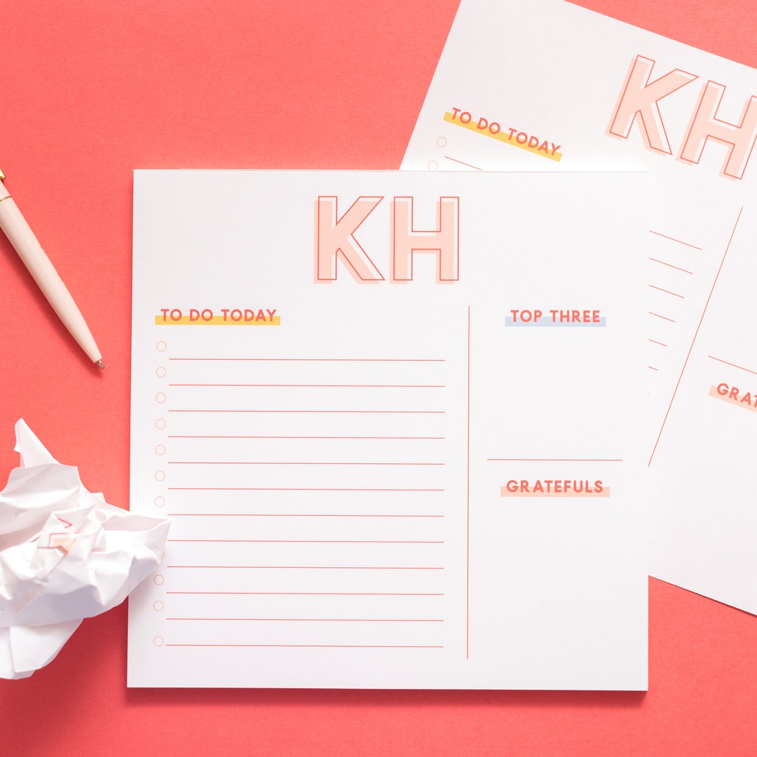 FUN Personalized Notepads From Joy Creative Shop! Christmas Gift ...