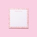 Floral Personalized Square Notepad - Etsy