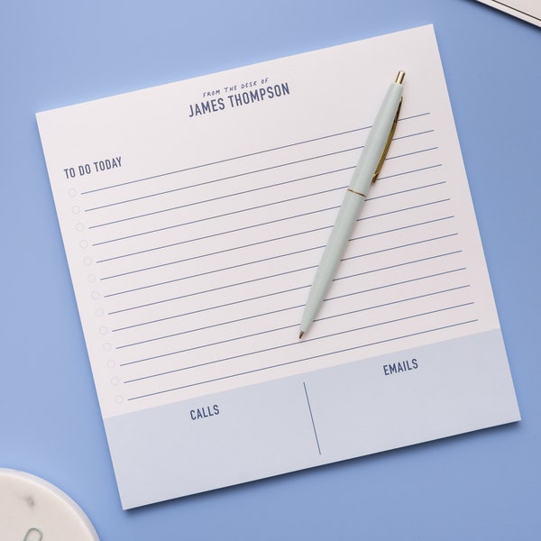 Custom Large Notepad - Etsy