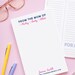 From the Mom of Notepad, Parent Custom Notepad, Custom Stationery ...