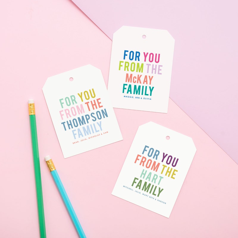 Custom Gift Tags - 60+ Gift Ideas for 2025