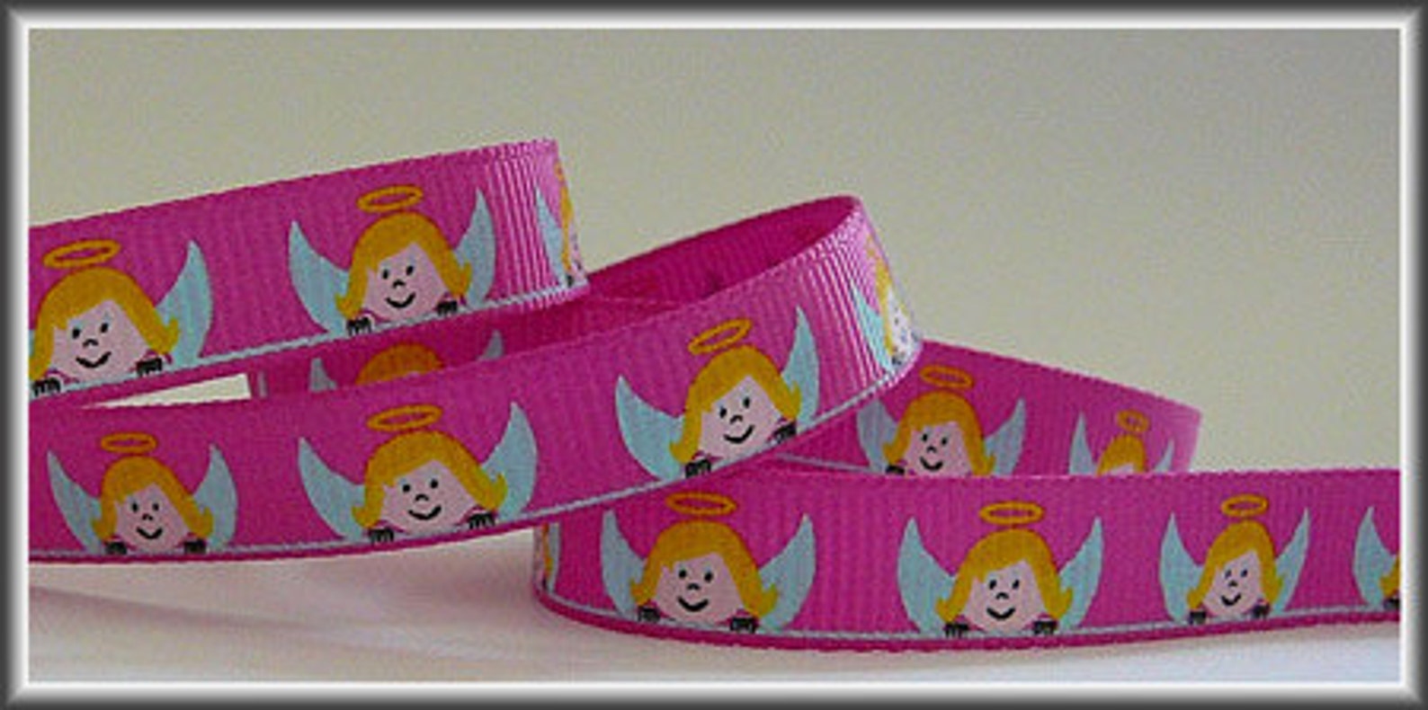 5 Yards ANGEL 3/8 Grosgrain Ribbon your color choice | Etsy