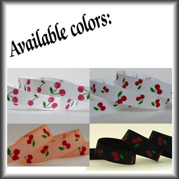 Cherries Ribbon - Etsy