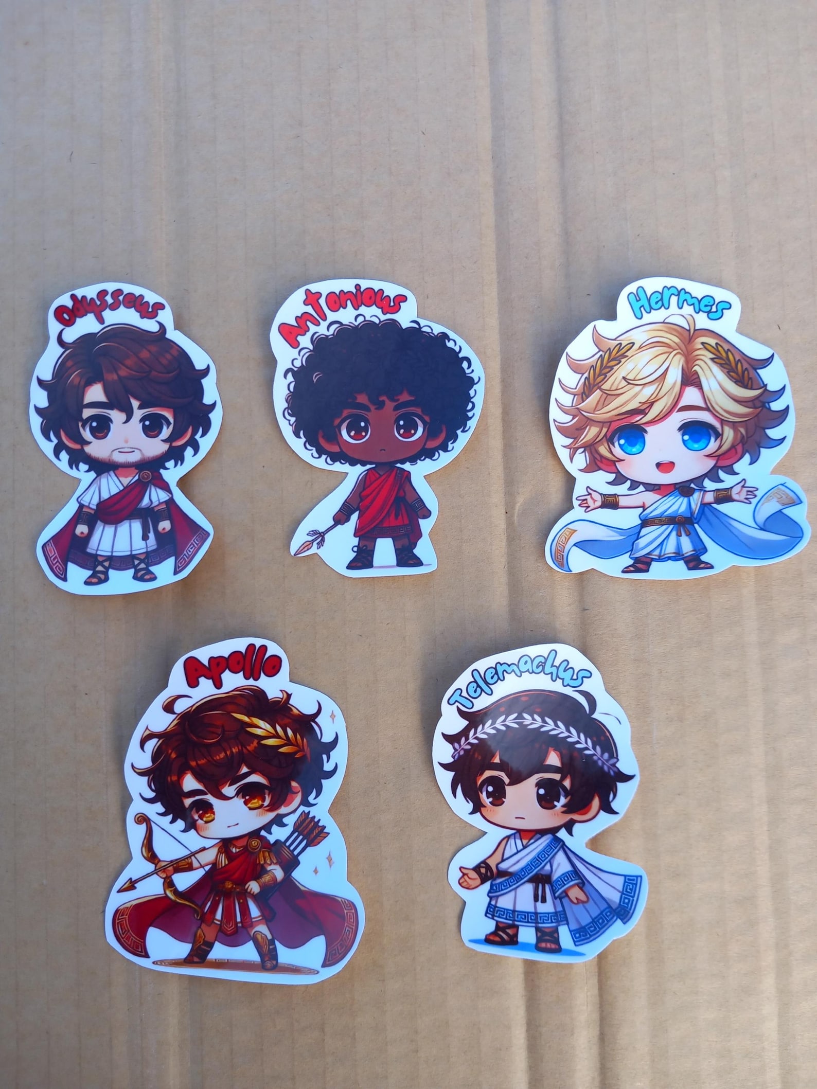 Epic the Musical Cute Chibi Stickers, Inspired by All Characters, 19 ...