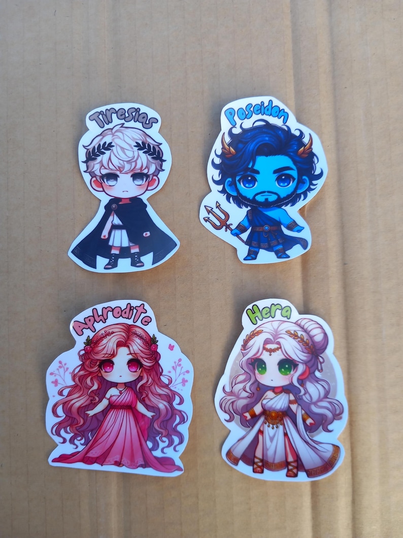 Epic the Musical Cute Chibi Stickers, Inspired by All Characters, 19 ...