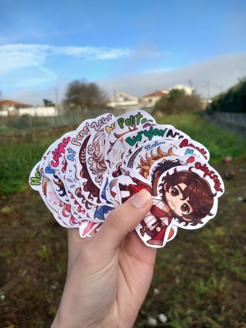 Epic the Musical Cute Chibi Stickers, Inspired by All Characters, 19 ...