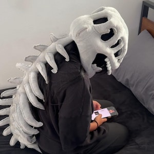 Wearable Dinosaur Skeleton Plush - Etsy