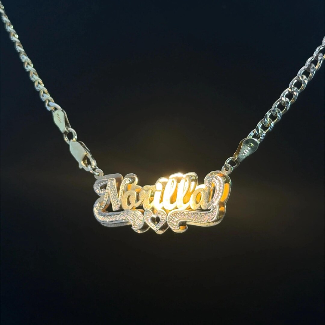 Customized Double Nameplate - Etsy