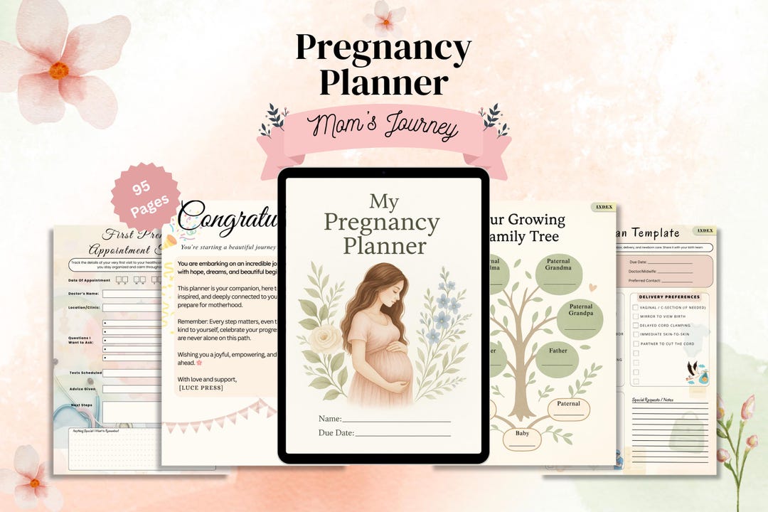 Pregnancy Planner | Baby | Birth Plan | Pregnant Planner | Pregnancy ...
