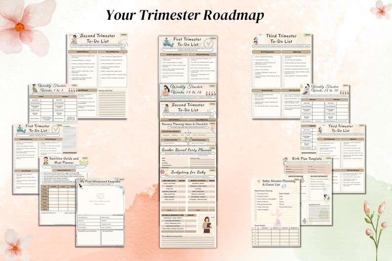 Pregnancy Planner | Baby | Birth Plan | Pregnant Planner | Pregnancy ...