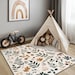 Soft Woodland-inspired Kids Play Mat - Ultra Soft Nursery Rug With ...