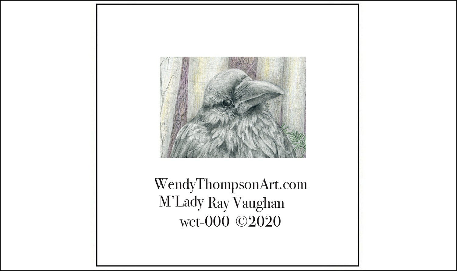 Raven Art Note Cards - M'lady Rayvaughan, Original Raven Art. - Etsy