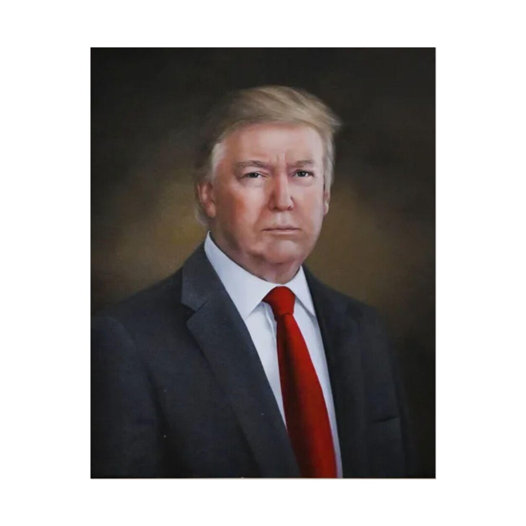 Donald Trump Art Rolled Posters, Vintage Wall Decor, Political Gift ...