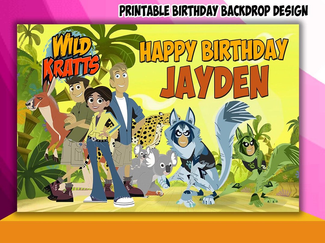 Adventure Theme Birthday Backdrop Design - DIGITAL FILE ONLY! - Etsy