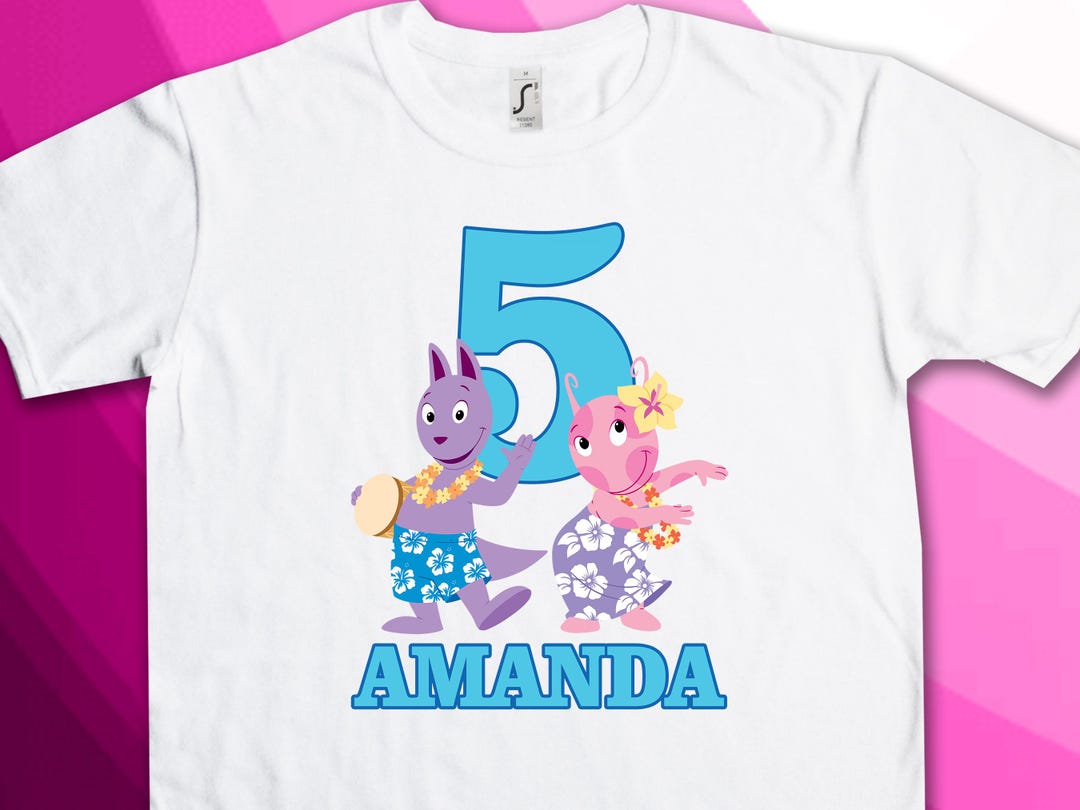 Backyardigans Theme Iron on Transfer Birthday Shirt Design - DIGITAL ...