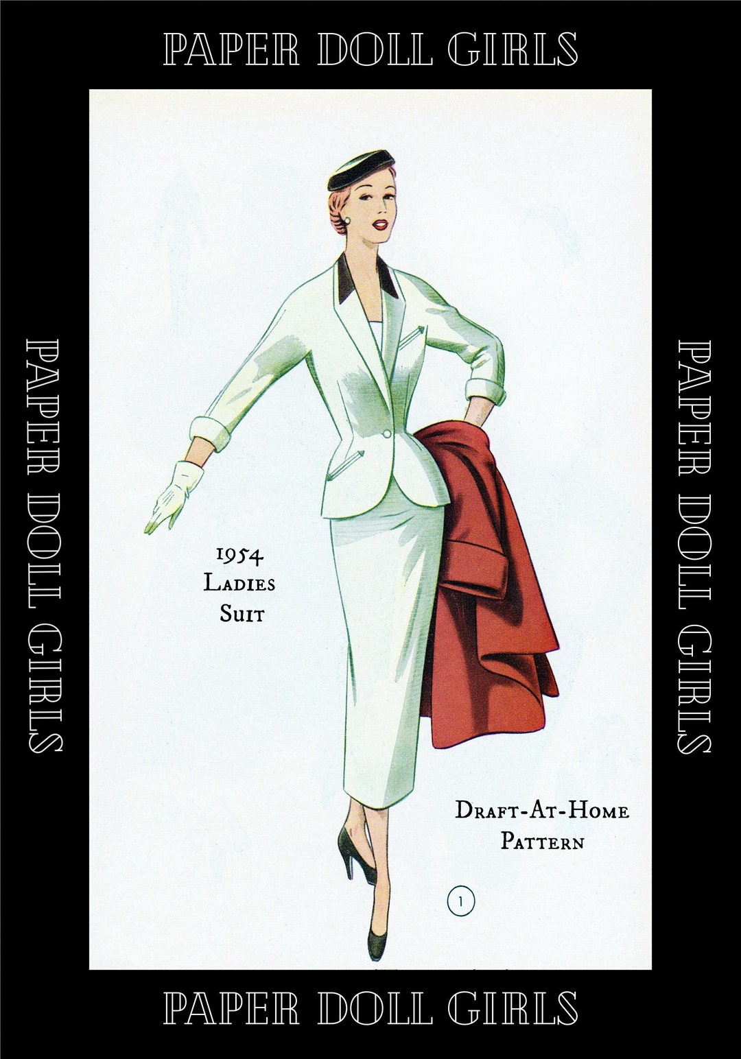PDF Lutterloh Golden Rule System Drafting Chart Sewing Pattern 1954 ...
