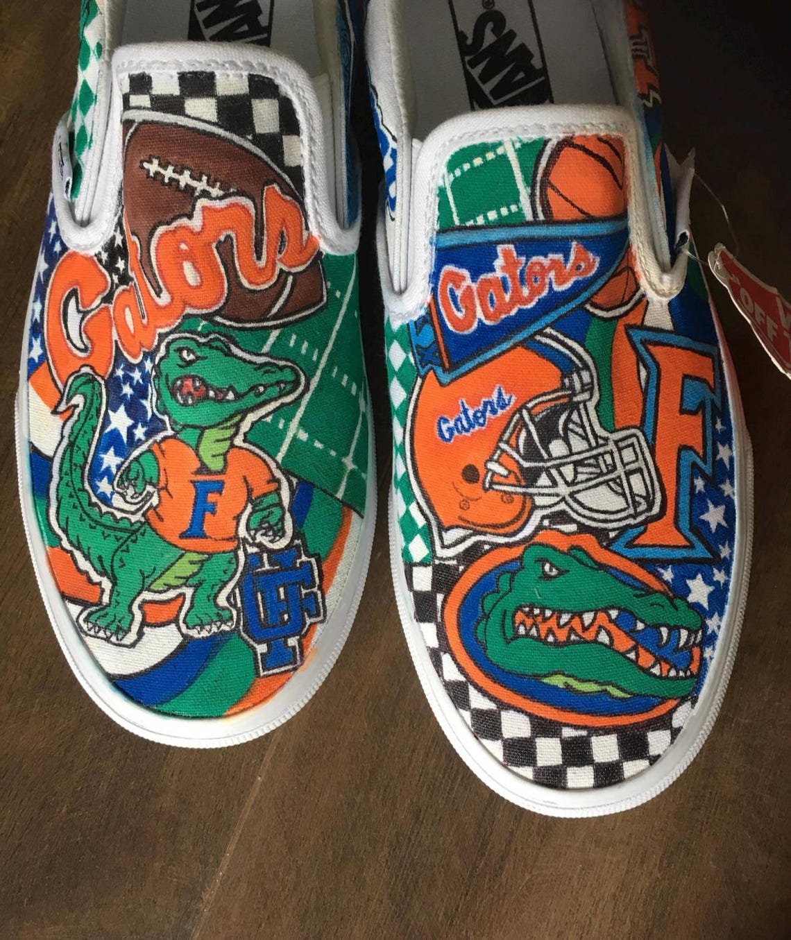 ANY School Custom College Sneakers - Etsy