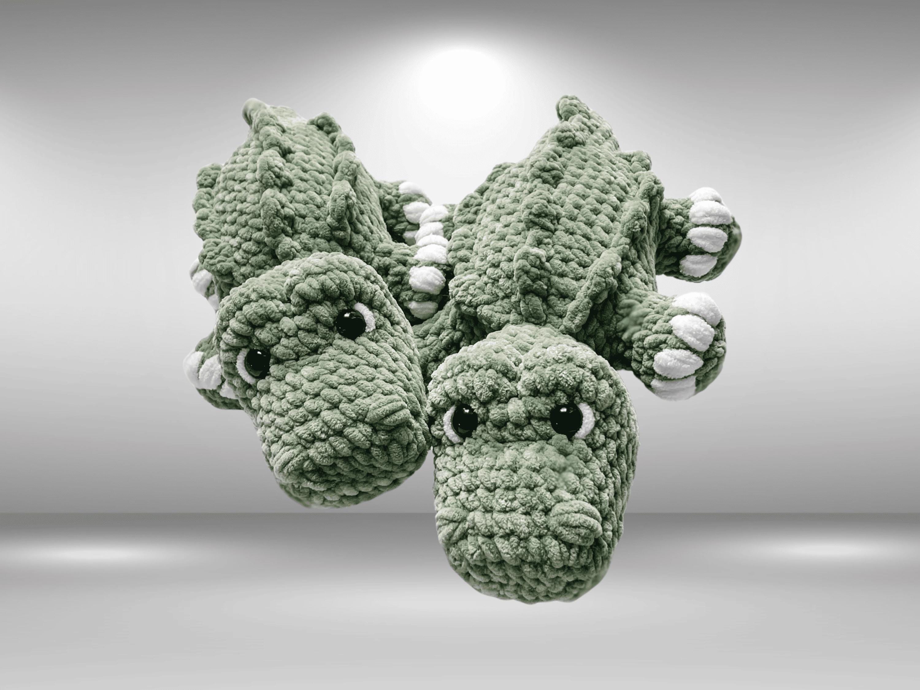 No Sew DIY Crochet Pattern Alligator CROCHET, Tutorial Beginner Cute ...