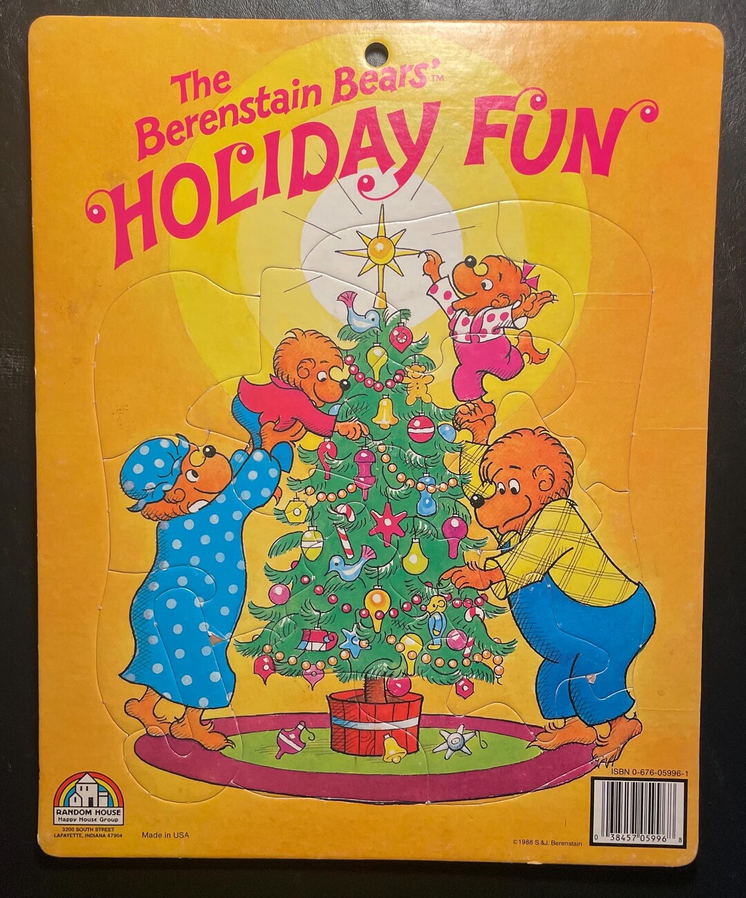 Vintage Berenstain Bears “holiday Fun” Jigsaw Puzzle - Etsy