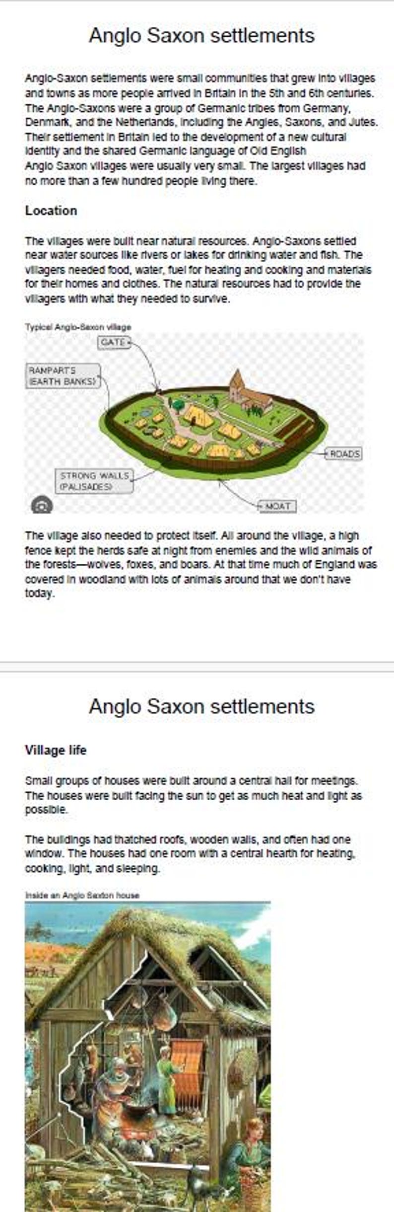 Teaching Resources on the Anglo Saxons for Ks2 - Etsy