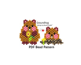 Stegosaurus Dinosaur Brick Stitch Bead Pattern, DIY Beaded Earring ...
