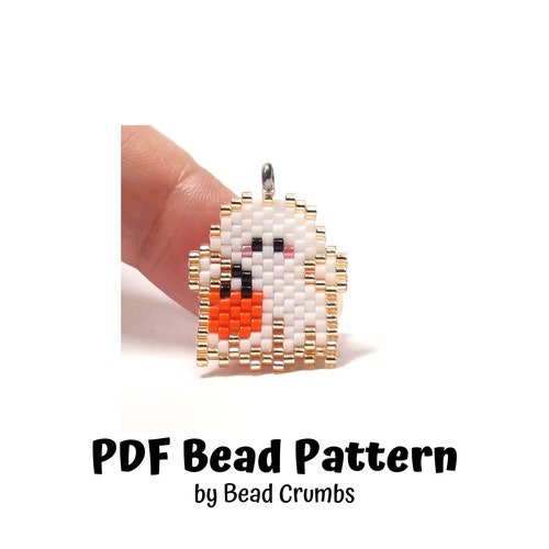 Goat Bead Pattern Animal Brick Stitch Beading PDF Digital - Etsy