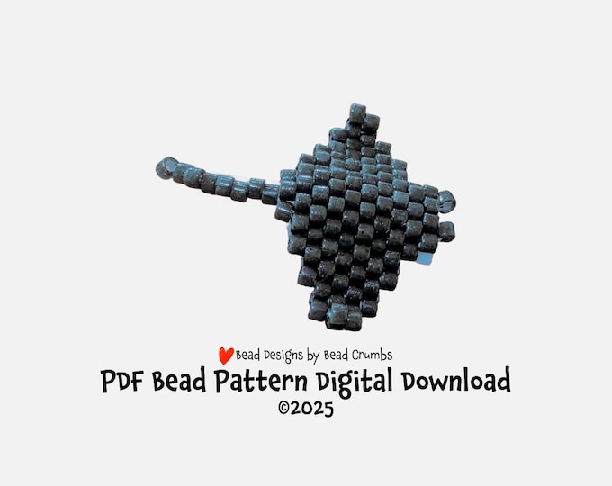 Brick Stitch Pattern Giraffe Panel, Seed Bead Diagram for Do It ...