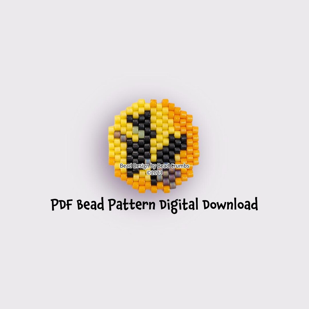 Halloween Witch Brick Stitch Bead Pattern PDF Digital Download - Etsy