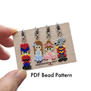 Ballerina Girl Mouse Toy Soldier Brick Stitch Pattern Nutcracker ...