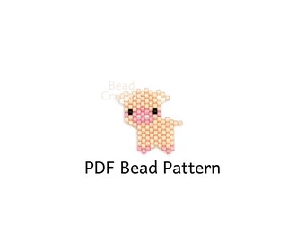 Beaded Pig Pattern - Etsy