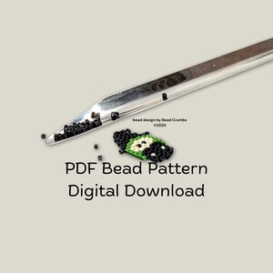 Halloween Witch Brick Stitch Beading Pattern, PDF Digital Download - Etsy